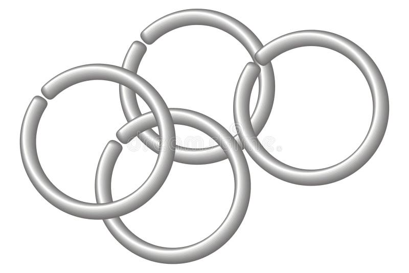 Rings Intertwined Stock Illustrations – 524 Rings Intertwined Stock ...