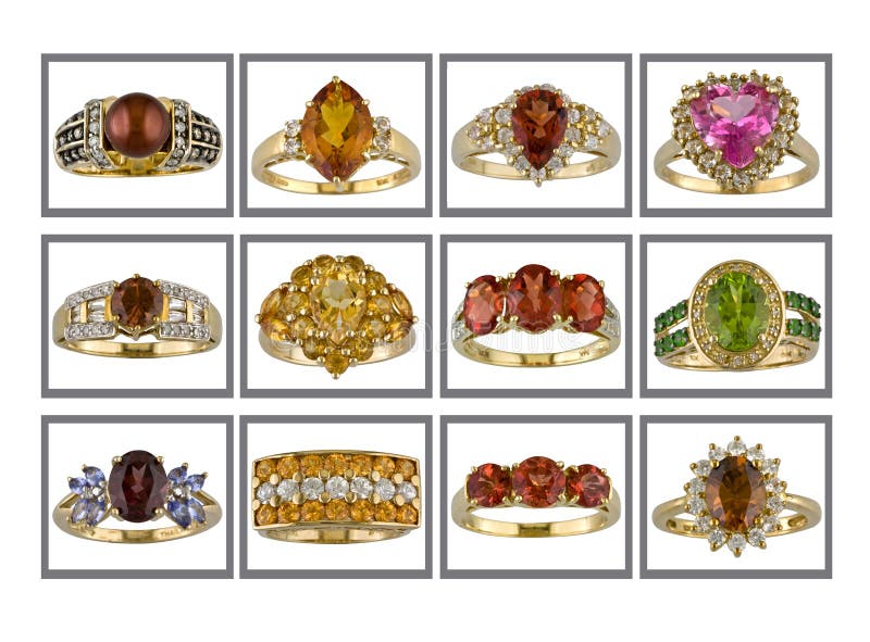 Rings collection stock photo. Image of beauty, luxury - 22939846