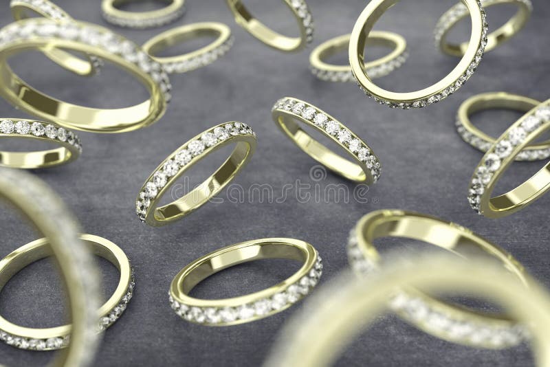 The rings stock image. Image of jewelery, love, bride - 52114141