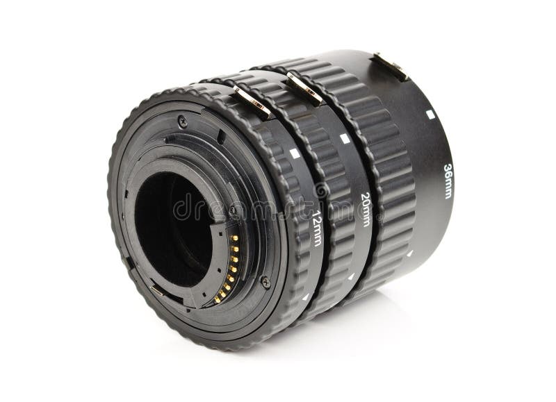 Rings for Macro Photography Stock Photo - Image of external, closeup ...