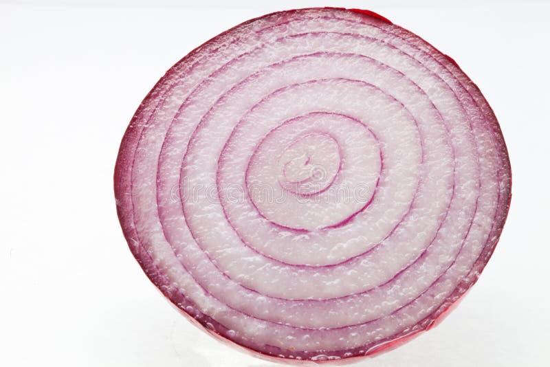Rings of a Red Onions stock image. Image of ring, circle - 21205607