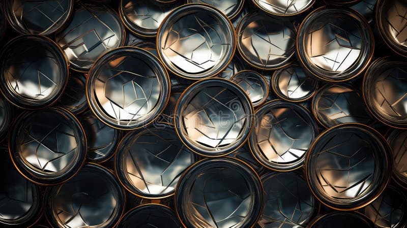 Rings texture circle stock illustration. Illustration of repetition ...