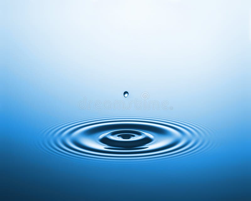 Water drop stock image. Image of circle, raindrop, liquid - 18116957