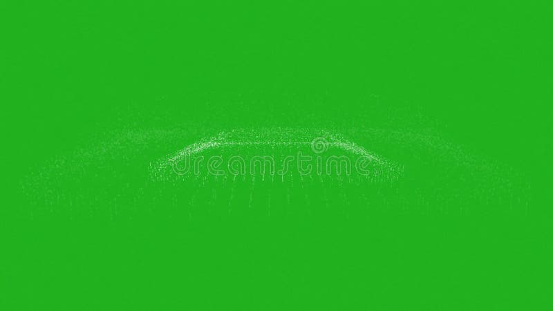 Rings of White Particles Green Screen Motion Graphics Stock Footage ...