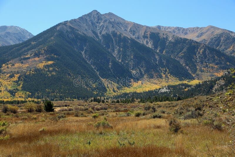Rinker Peak and the valley stock image. Image of scenic - 208384467