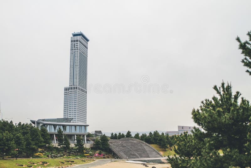 The Rinku Gate Tower Building Skyscrape, Japan 13 April 2012 Editorial ...