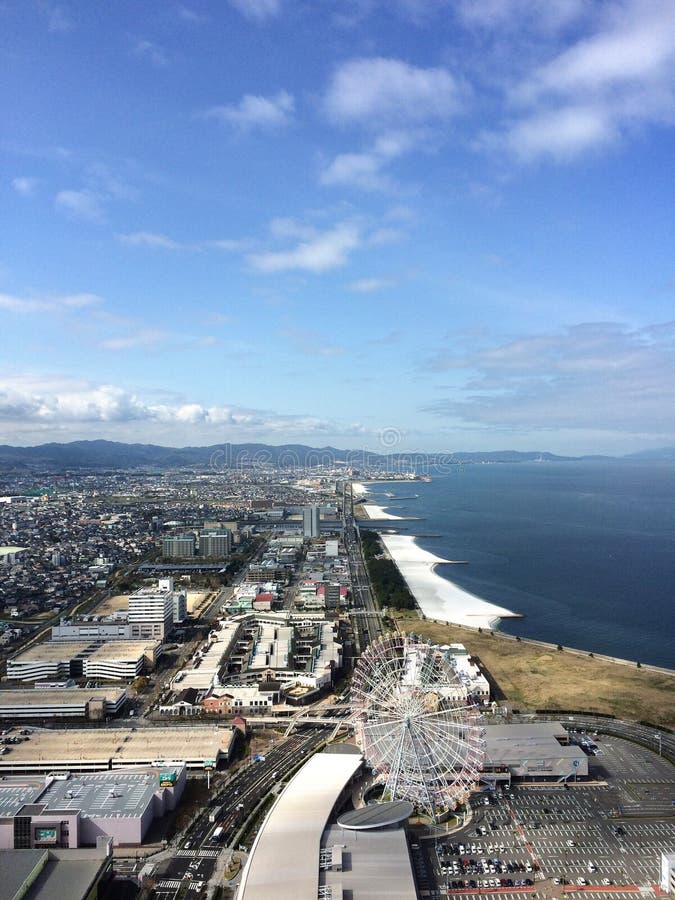 Rinku town editorial stock photo. Image of view, city - 78487788