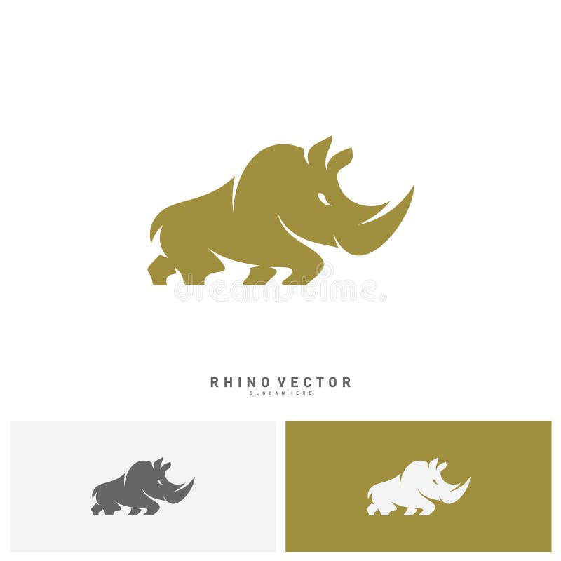 Rinoceronte Logo Concept Vector Rinoceronte Logo Template - Vector ...