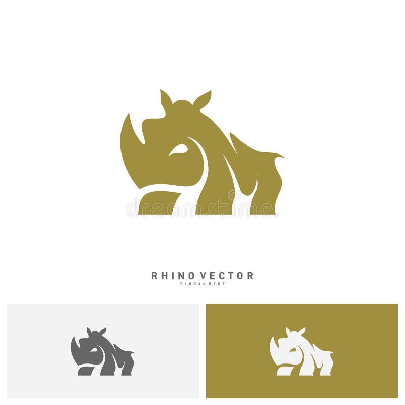 Rinoceronte Logo Concept Vector Rinoceronte Logo Template - Vector ...