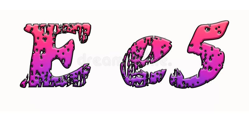 Rinse Font Fonts Gradient Sans Serif Alphabet Letters Calligraphy ...