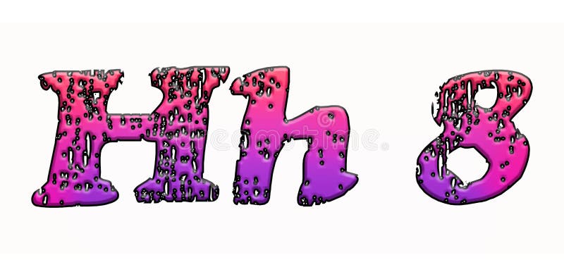 Rinse Font Fonts Gradient Sans Serif Alphabet Letters Calligraphy ...