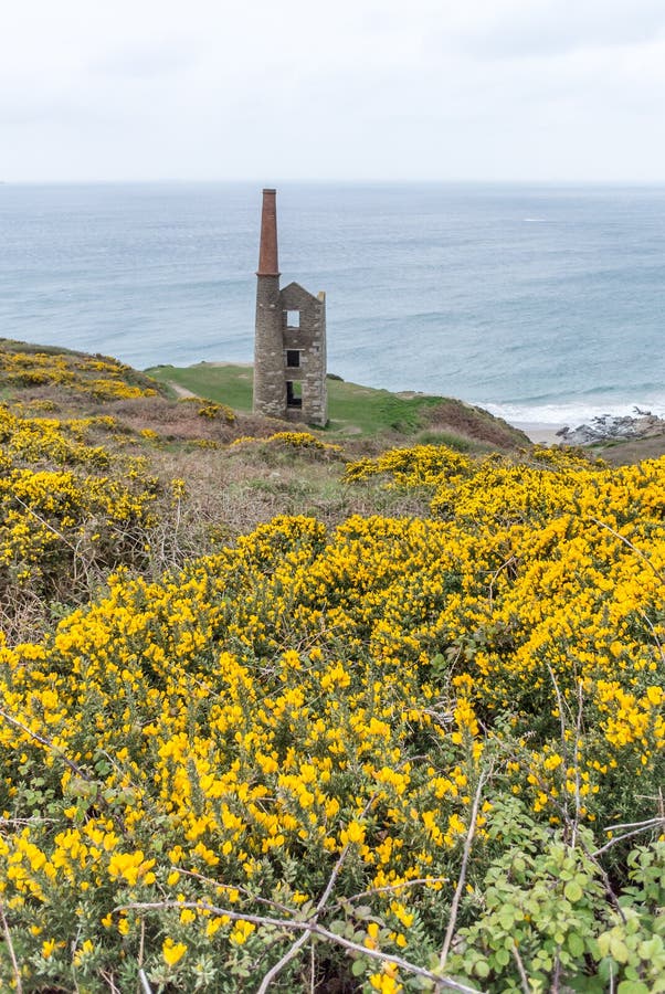 Rinsey Head in Cornwall England Uk Stock Image - Image of english ...