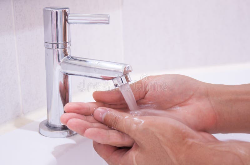 Rinsing stock photo. Image of healthy, soap, faucet, clean - 39554870