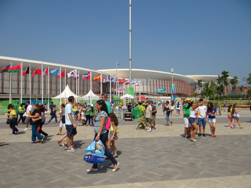 Main Tennis Venue Maria Esther Bueno Court of the Rio 2016 Olympic ...