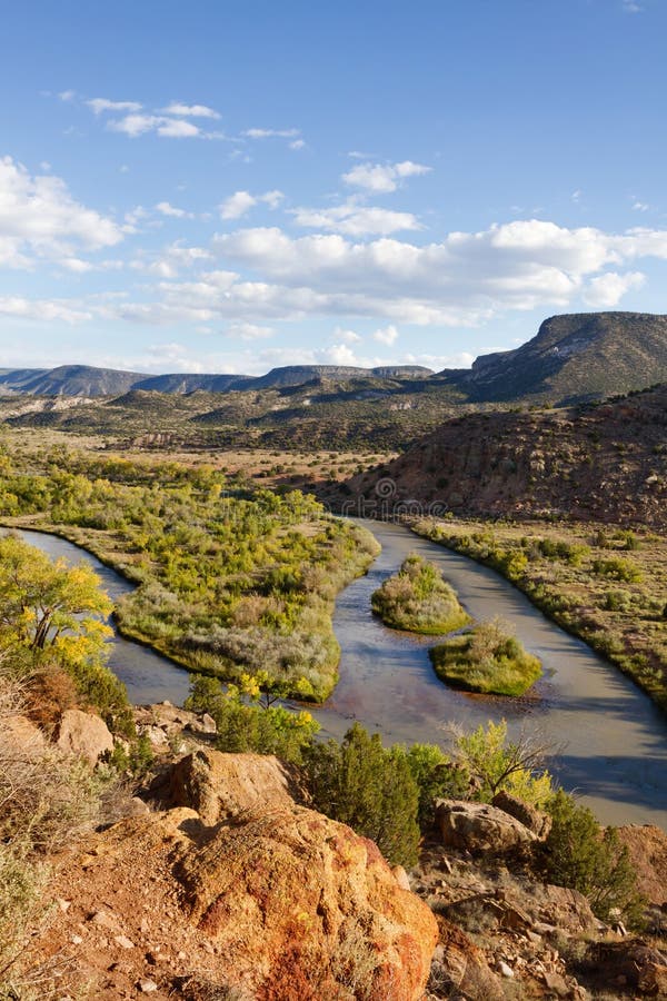 Rio Chama, New Mexico stock image. Image of scenic, river - 25928165