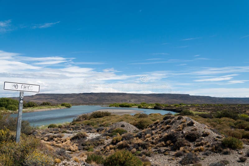 Rio Chico stock photo. Image of patagonia, argentina - 75851542