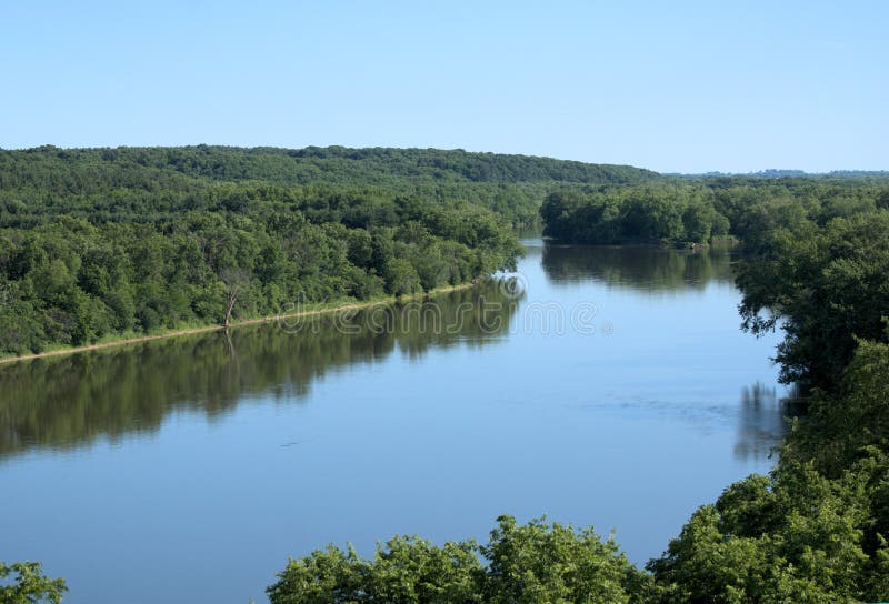 Rio da rocha, Illinos EUA foto de stock. Imagem de cenas - 125278752