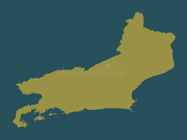 Rio De Janeiro, Brazil. Solid. No Legend Stock Illustration ...