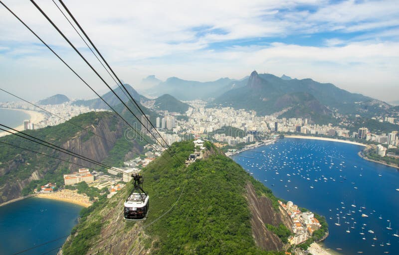 Rio De Janeiro, Brazil in the Summer Sun Light Stock Photo - Image of ...