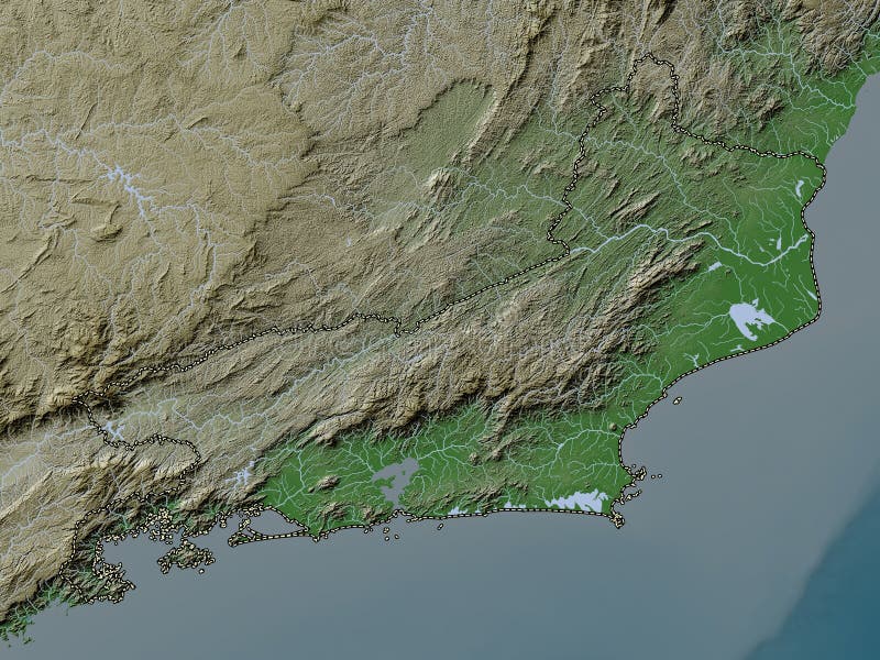 Rio De Janeiro, Brazil. Wiki. No Legend Stock Illustration ...