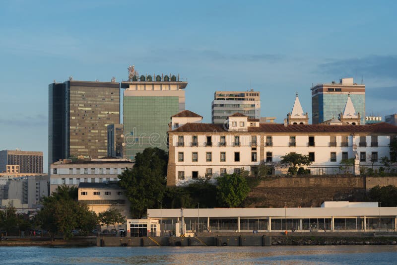 Rio De Janeiro Downtown Skyline Stock Photo - Image of janeiro, tourism ...