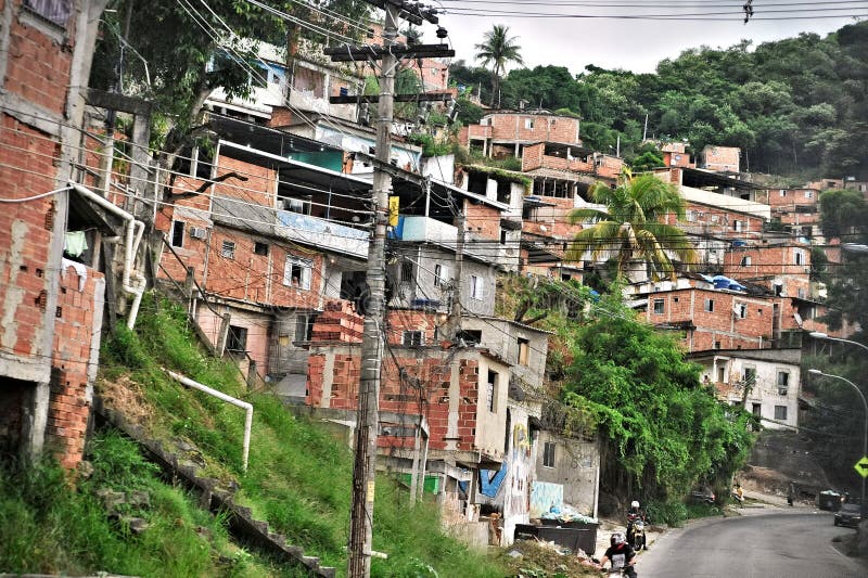Rio De Janeiro 10112024 : Favela Do Rio De Janeiro Localizada No ...