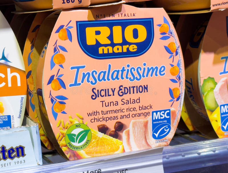 Rio Mare Sicily Edition Tuna Salad with Turmeric Rice and Orange ...