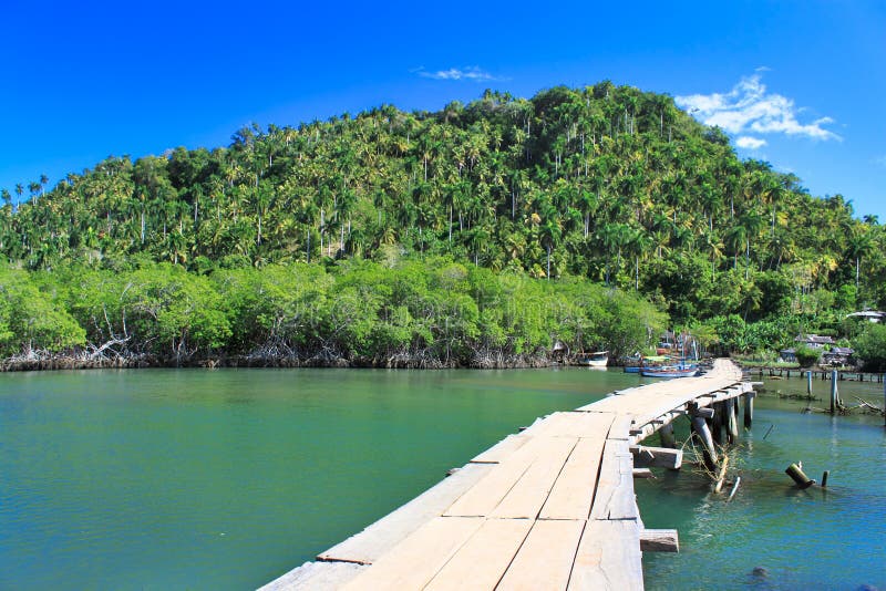 Rio Miel, Baracoa, Cuba stock image. Image of architecture - 27402553