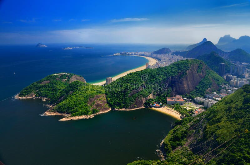 Rio view stock photo. Image of sand, sugar, beach, mount - 29420358