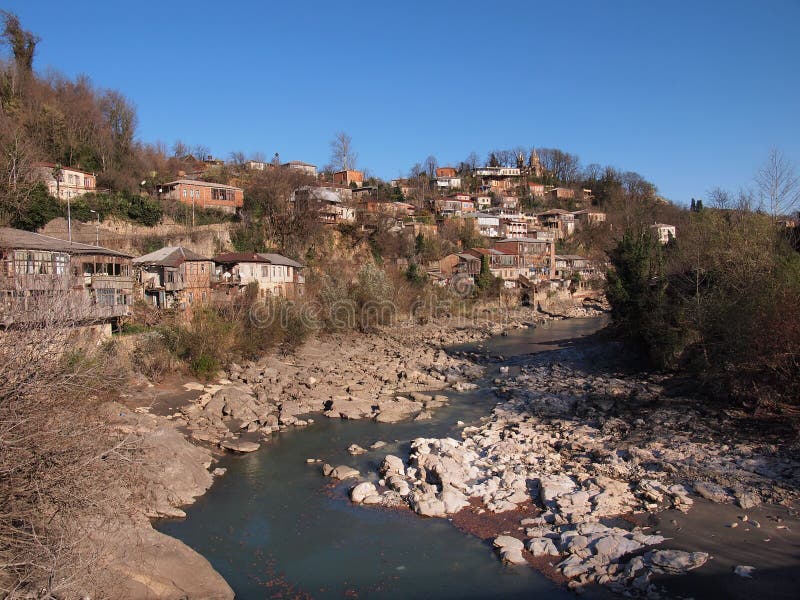 Rioni River in Kutaisi (Georgia) Stock Photo - Image of river ...