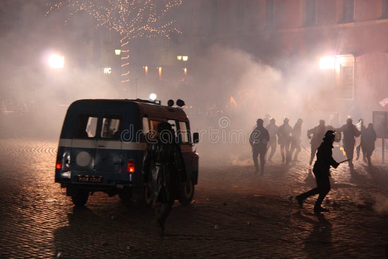 Latvian riot editorial photography. Image of camera, latvia - 7745422