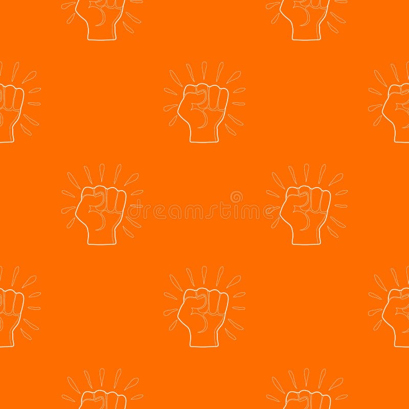 Riot pattern vector orange stock vector. Illustration of protest ...