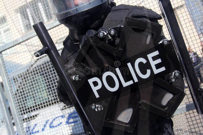 Riot Police stock image. Image of helmet, security, officer - 94293121