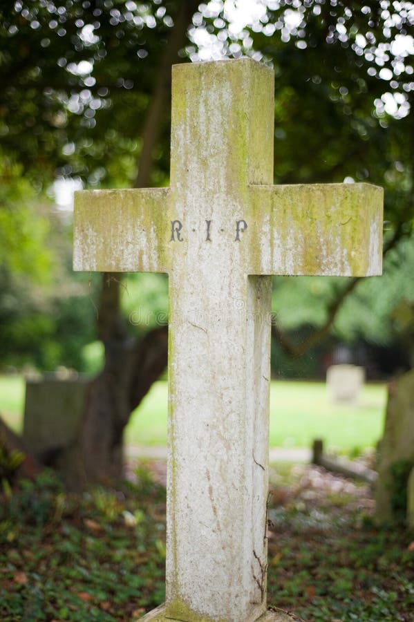 RIP on grave stock photo. Image of serene, spiritual - 34696340