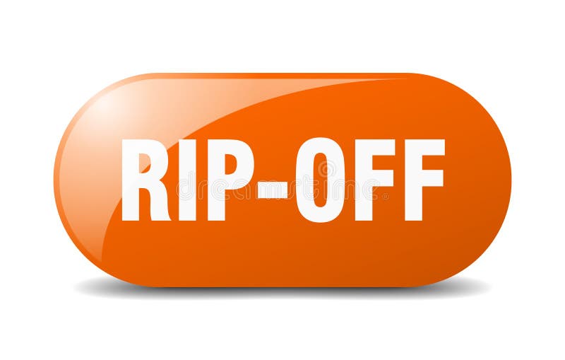 Rip-off Button. Rip-off Sign. Key. Push Button. Stock Vector ...