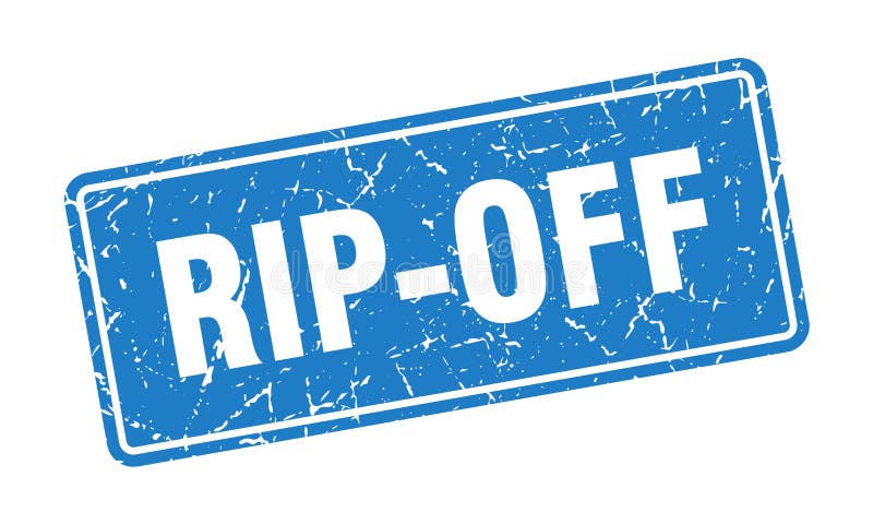 Rip-off Sign. Rip-off Grunge Stamp Stock Vector - Illustration of sign ...