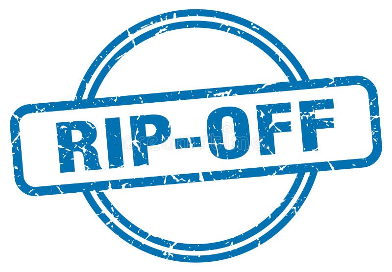 Rip-off Stamp. Rip-off Round Grunge Sign Stock Vector - Illustration of ...