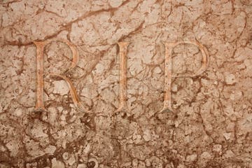 Rip sign stock image. Image of religious, peaceful, stonework - 15709815