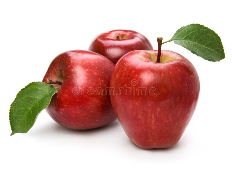 Ripe apple fruit stock photo. Image of fruit, isolated - 21344204