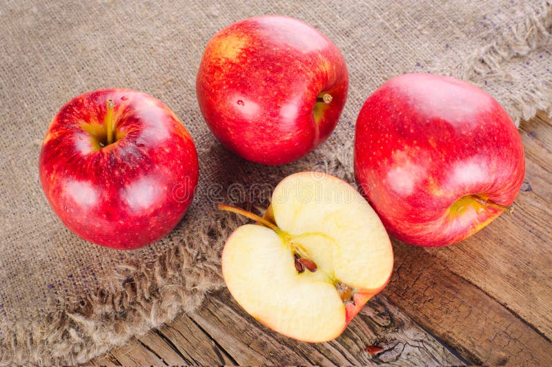 Ripe apple fruits stock image. Image of sweet, edible - 23282941