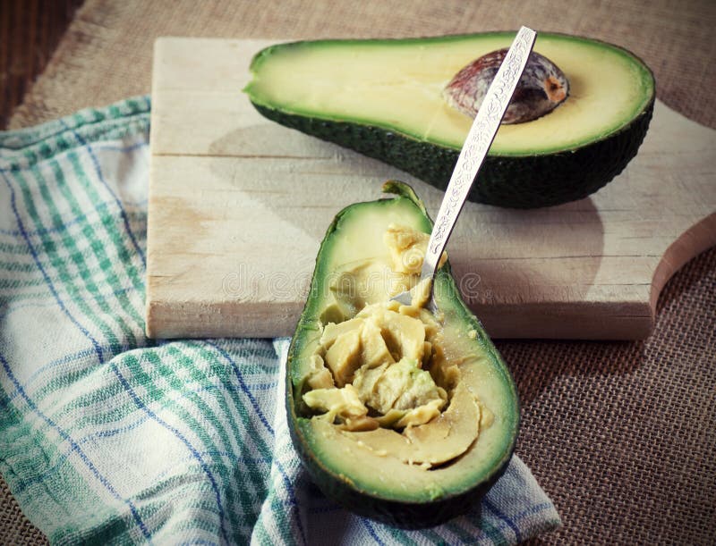 Ripe Avocado stock image. Image of organic, eating, focus - 32147517