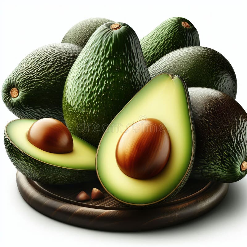 Ripe Avocados a Close Up of Perfectly Ripe Avocados with a Smot Stock ... Ripe Avocados a Close Up of Perfectly Ripe Avocados with a Smot Stock ...