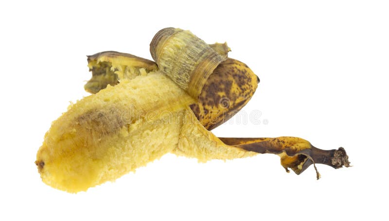 Ripe Red Banana Slices stock image. Image of white, background - 15367029