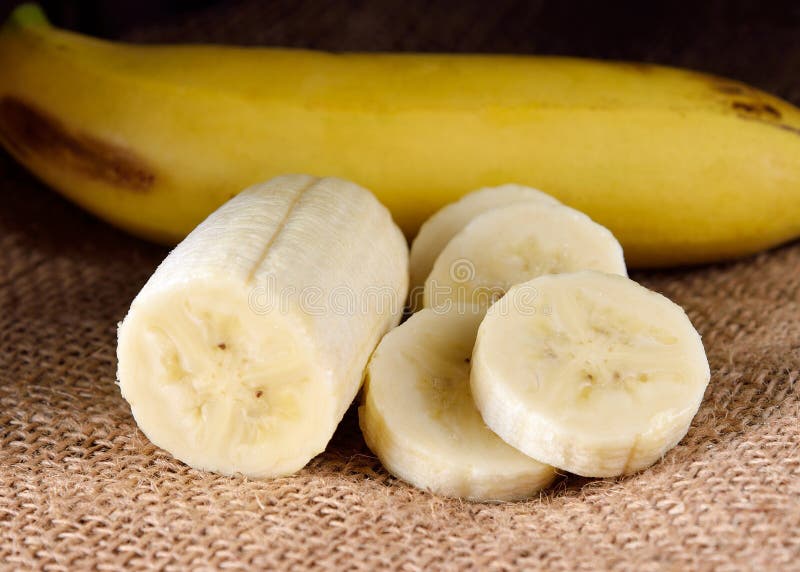 Ripe banana stock image. Image of healthy, organic, table - 98070529