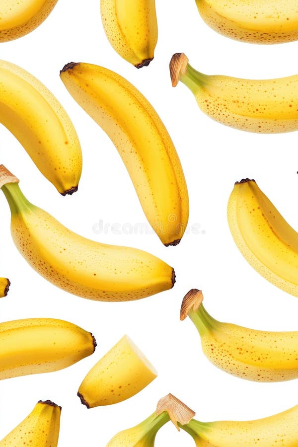 Ripe Bananas White Surface stock image. Image of store - 377238125