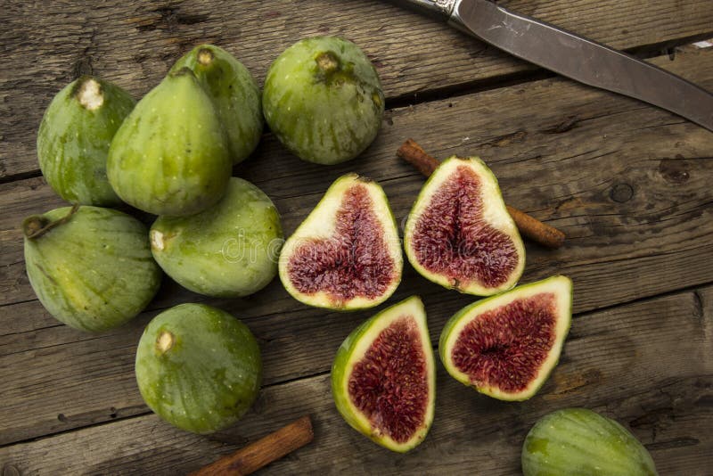 Beautiful Figs from Nice Color and Very Good Flavor Even without Mature ...