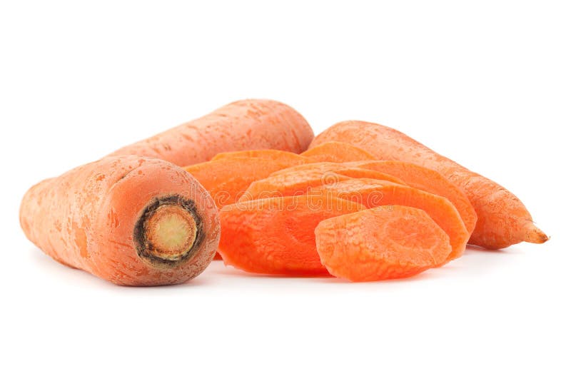 Ripe big carrot on white stock photo. Image of ripe, vegetable - 80392066
