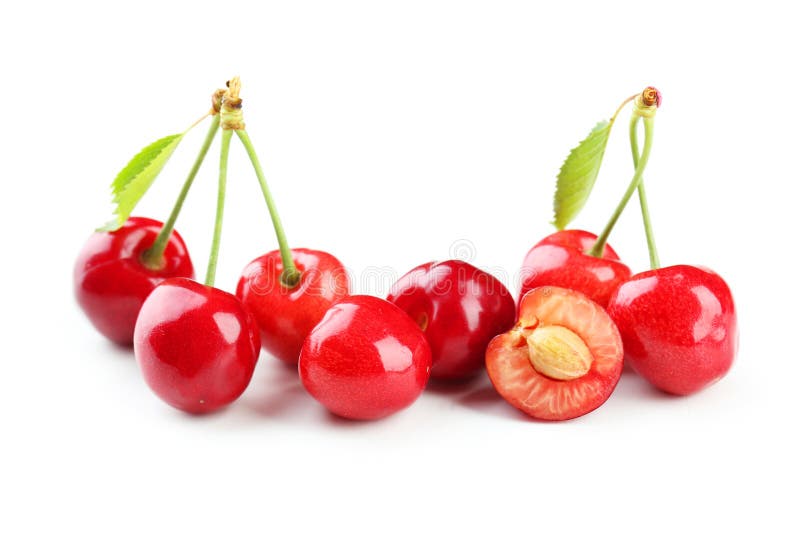 Ripe cherries stock image. Image of berry, delicious - 55114849