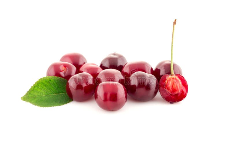 Cherry Close-up. Ripe Cherry Stock Photo - Image of natural, close ...