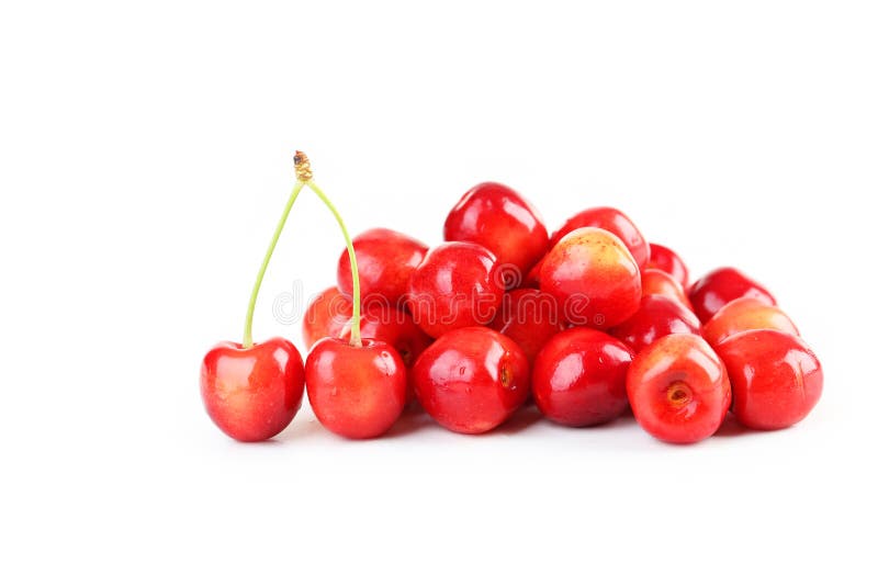 Ripe cherry stock photo. Image of macro, fruit, agriculture - 62813478